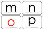Lowercase Letter Mini Flashcards | A to Z Lowercase Flash Cards